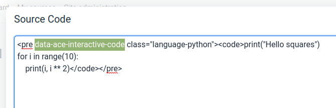 CodeRunner: Ace-inline filter demo (updated version)
